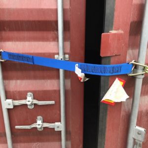 Container Door Safety Straps | Shipping Container Restraints by LRS