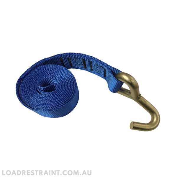 Heavy Duty Car Carrying Replacement Strap 50mm x 3.5mtr With Single J ...