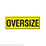 Oversize Signage - Hinged - Load Restraint