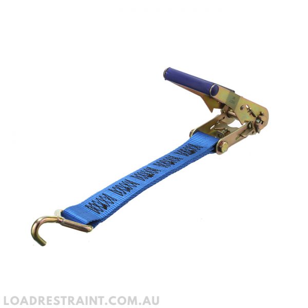 Ratchet & Tail With Car Hook with Light Duty J Hook - Load Restraint