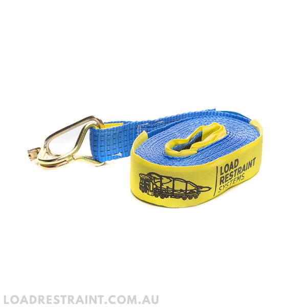 Winch Replacement Strap 50mm X 11mtr LC 2500kg With Hook And Keeper ...