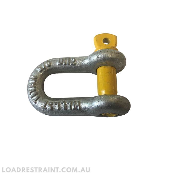 Grade S Dee Shackles - Gold screw Pin - Load Restraint